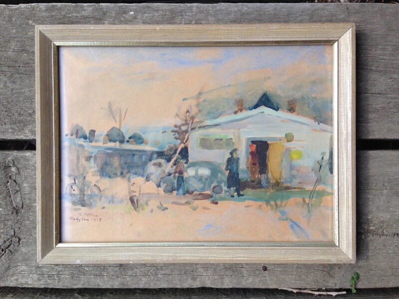 Olivia Holm-Møller | St. Polten, Nugy Eva 1957 (1957) | MutualArt