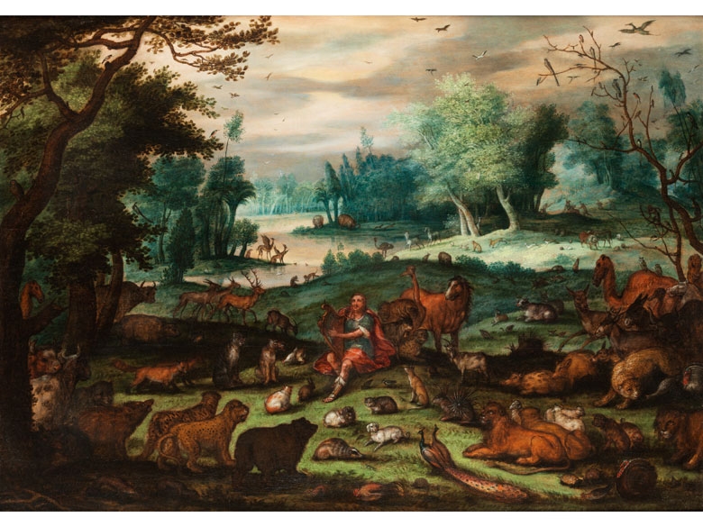 Frans Wouters | Orpheus Singing to the Animals | MutualArt