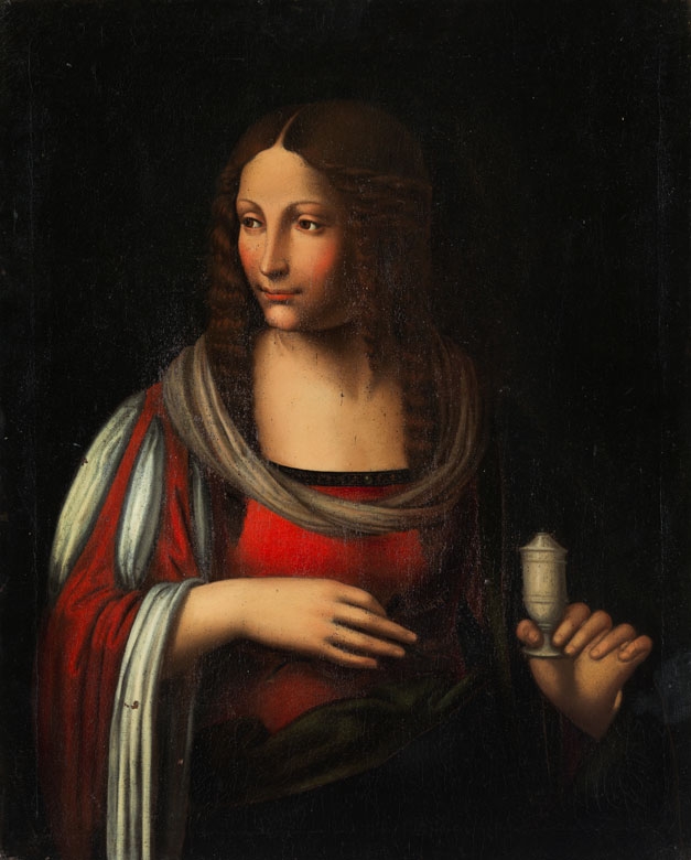 Bernardino Luini | Portrait of Santa Maria Magdalena | MutualArt