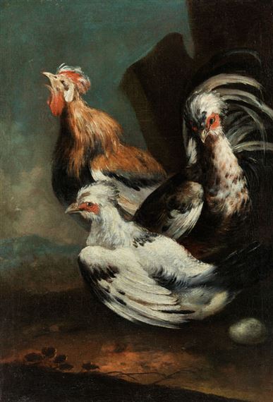 John Burford | Chicken Schar Outdoor | MutualArt