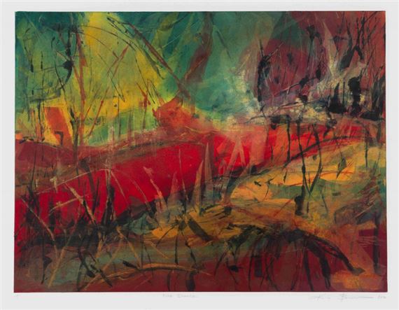 Kim Berman | Fire Dance (2012) | MutualArt