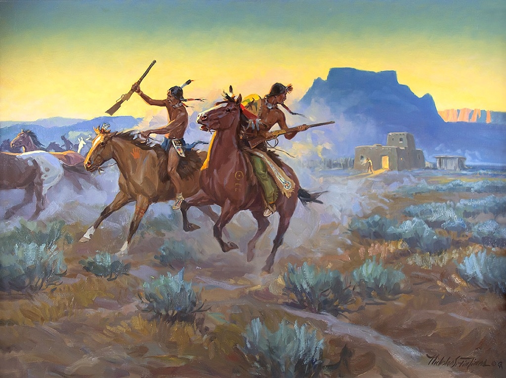 Nicholas Firfires | Comanche Pony Raiders | MutualArt