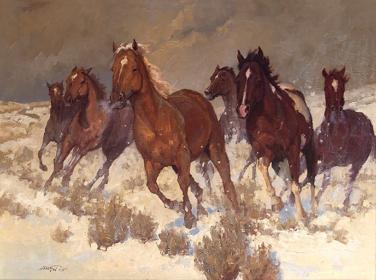 John DeMott | Free to Run | MutualArt