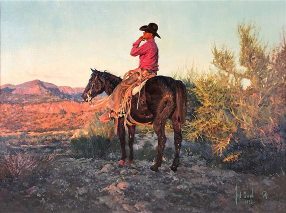 Bill Owen | Contemplating (1983) | MutualArt