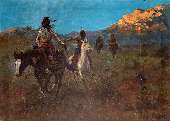 John Innes | Indian Riders | MutualArt