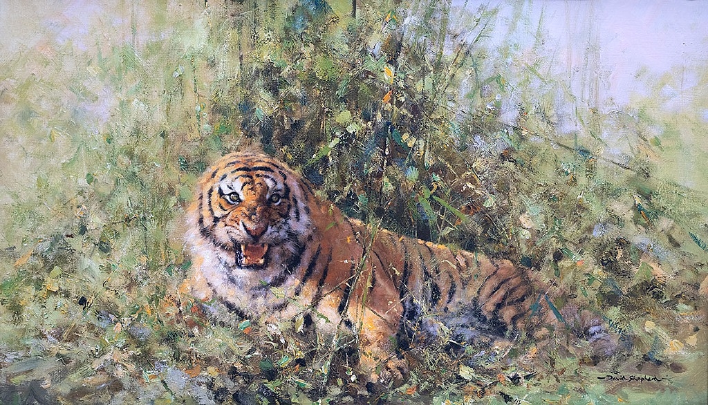 David Shepherd | Roaring Tiger (1979) | MutualArt