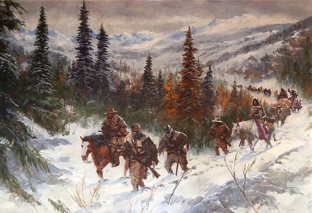 Jim Carson | Slow Progress on the Bitterroots | MutualArt