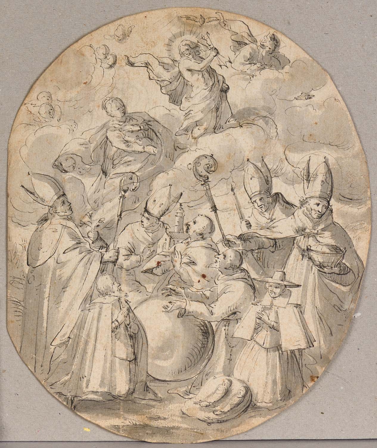 Bartholomeus Spranger | Scène religieuse : personnages en prière ...