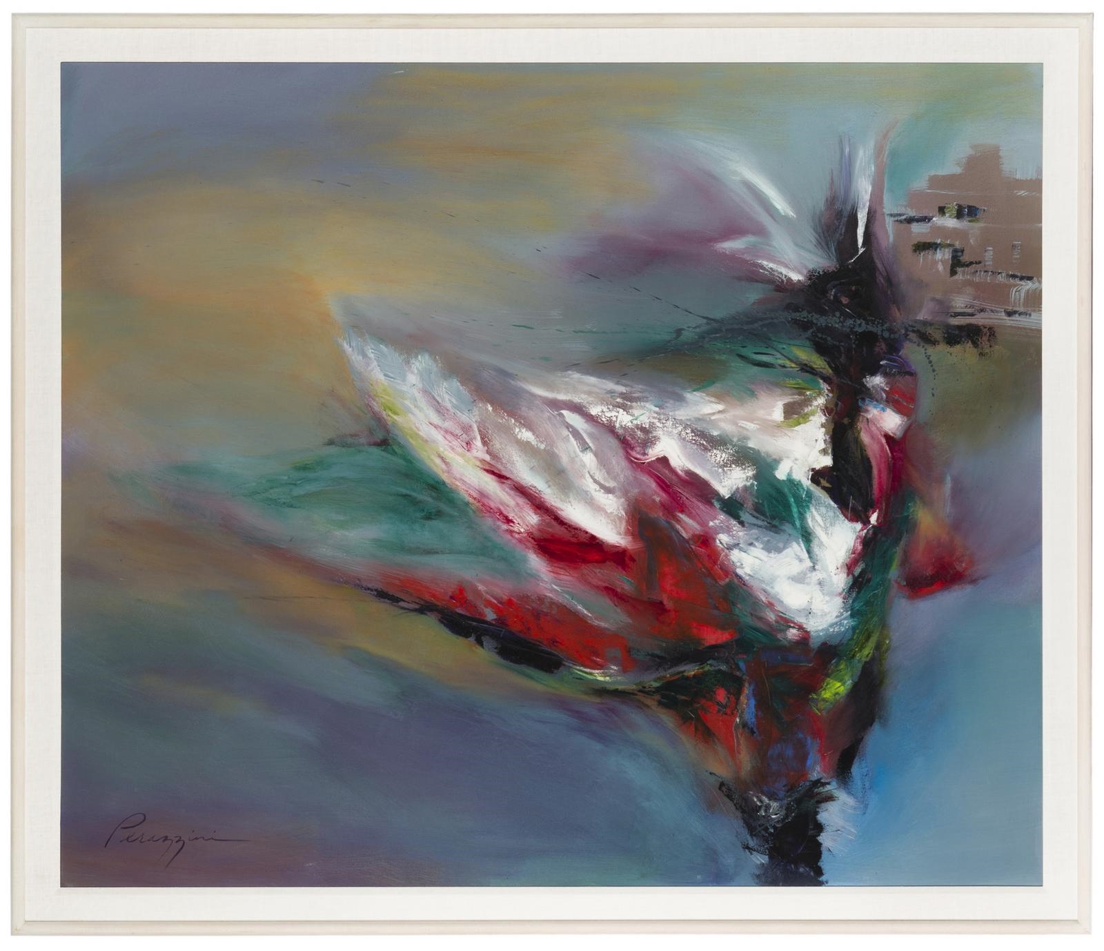 Gail Perazzini | Abstract swirling dancer | MutualArt