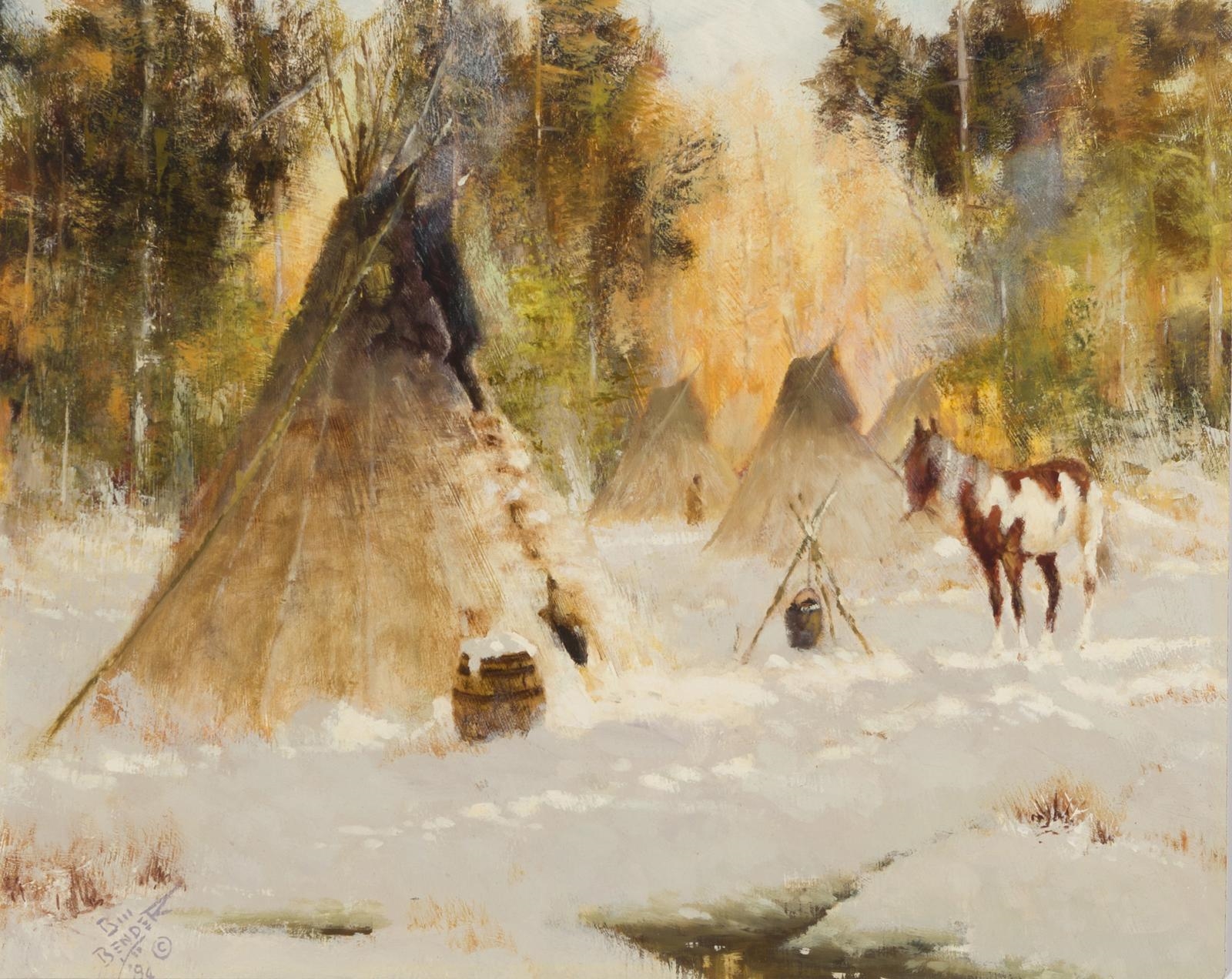 Bill Bender | First Snow | MutualArt