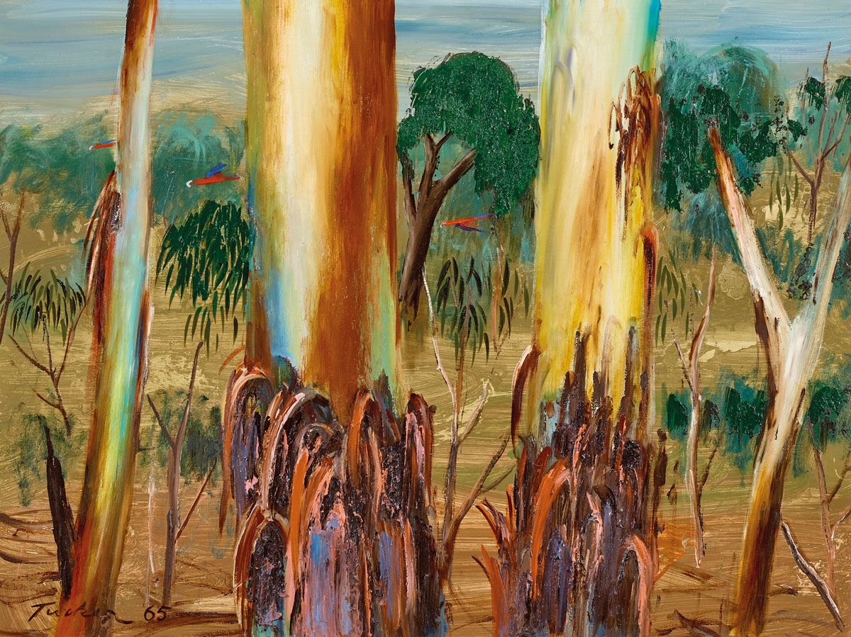 Albert Tucker | Trees (1965) | MutualArt