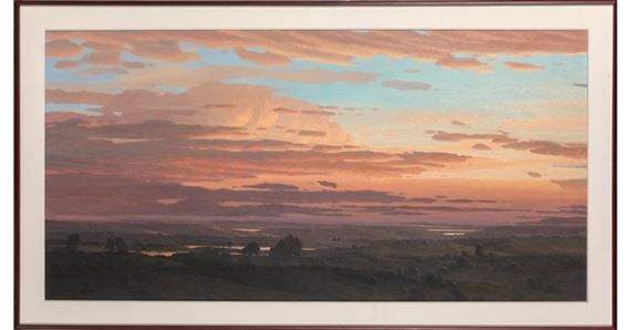 David Caton | Sunrise in the Lowlands | MutualArt