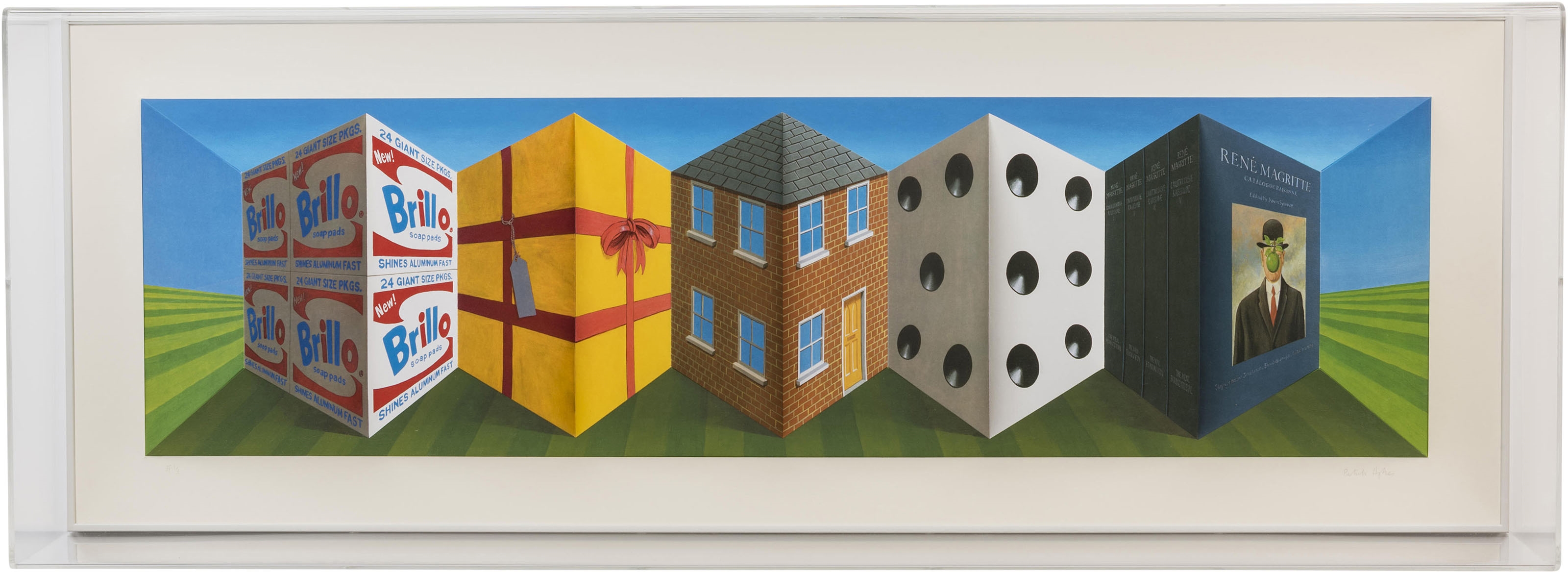Patrick Hughes | Cubism (2003) | MutualArt
