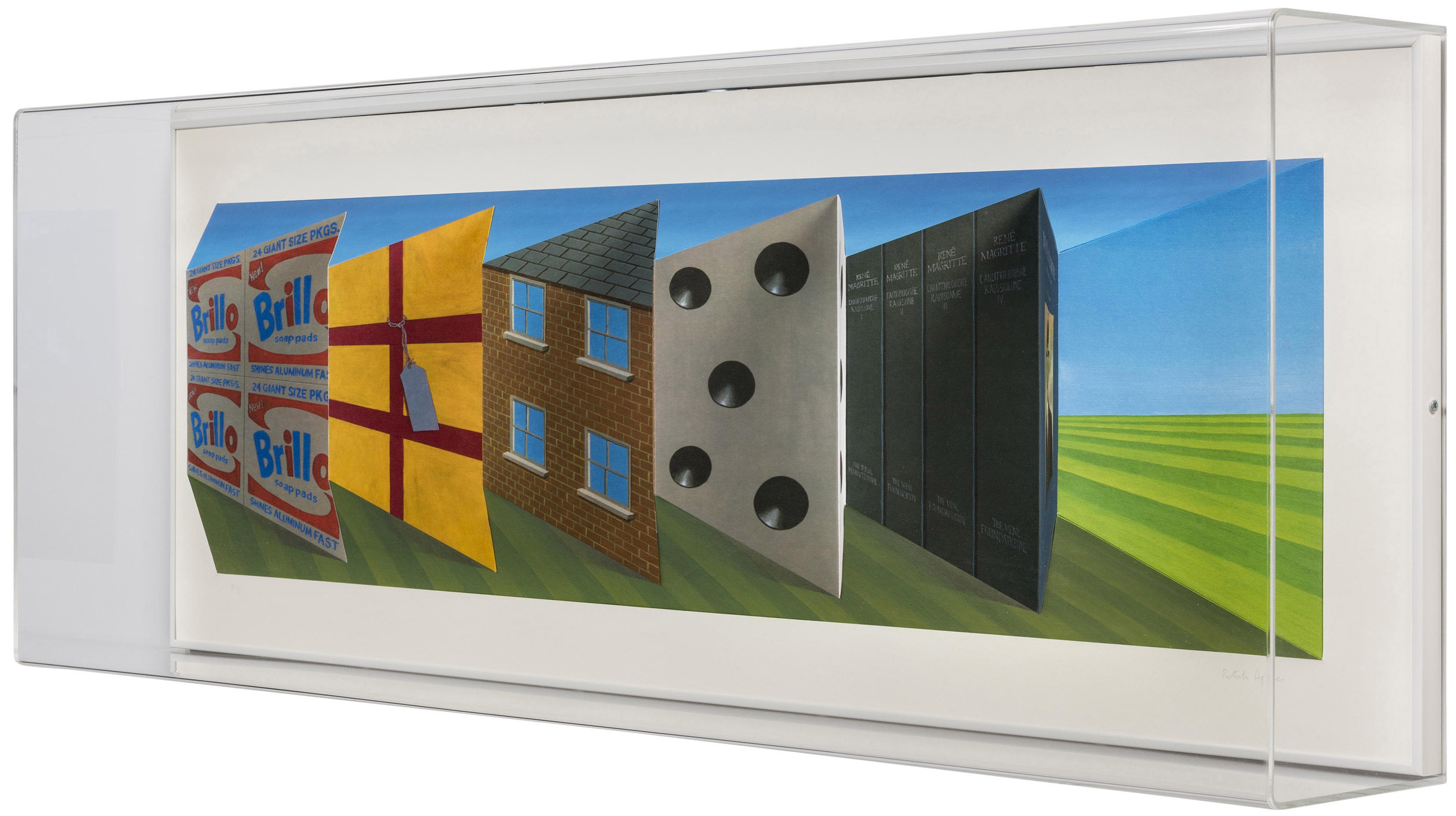 Patrick Hughes | Cubism (2003) | MutualArt