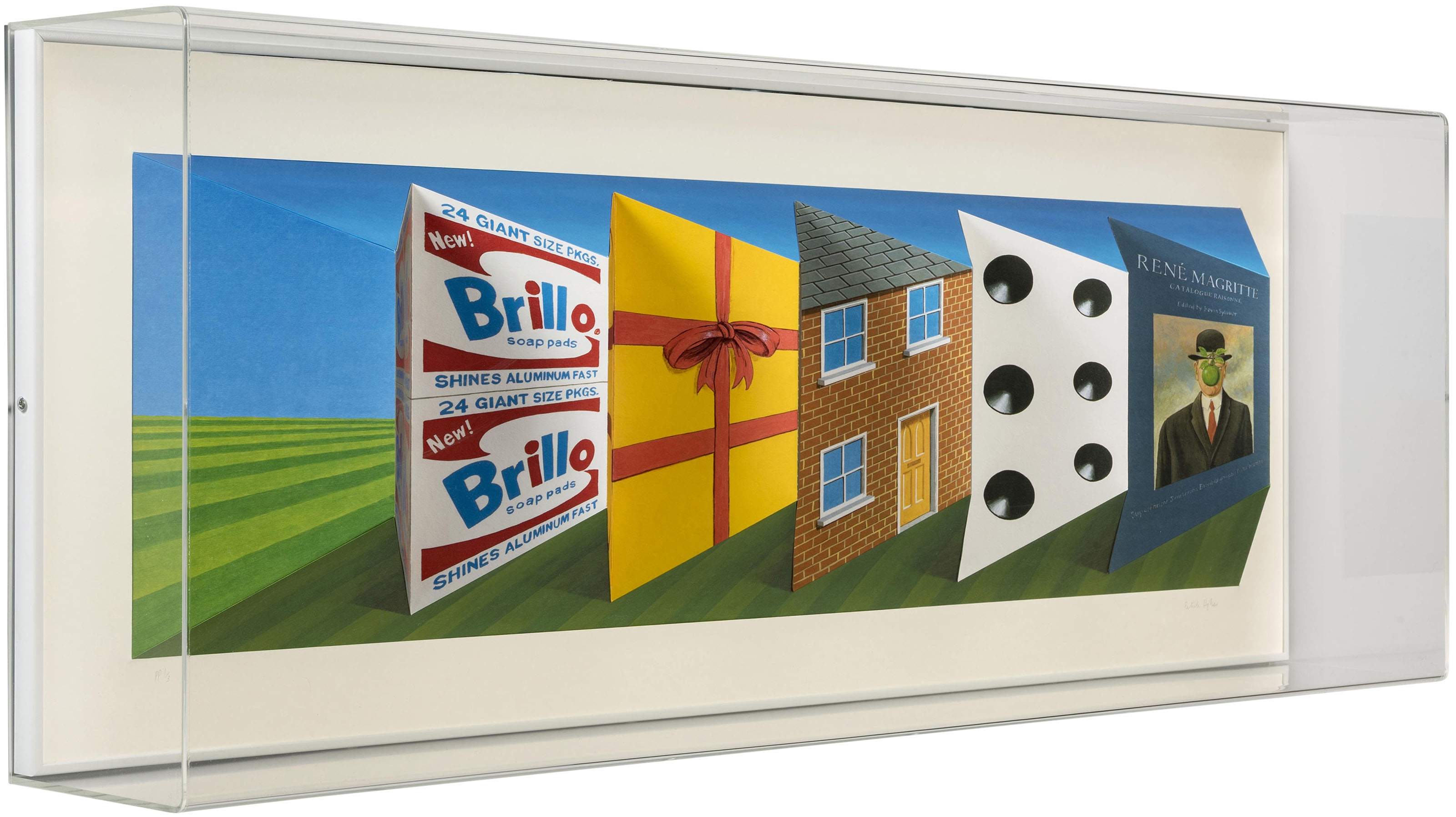 Patrick Hughes | Cubism (2003) | MutualArt