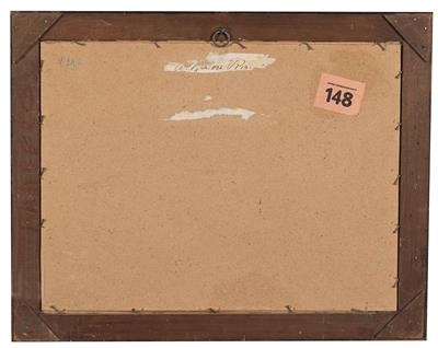 August von Ramberg | Fishing Boats by the Jetty (1932) | MutualArt