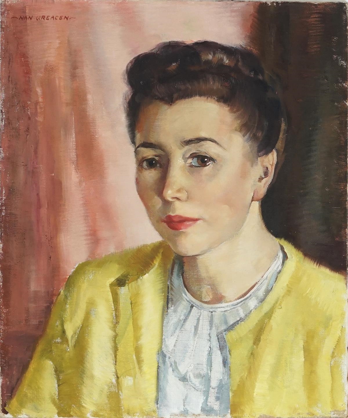 Nan Greacen | Portrait of a Woman | MutualArt