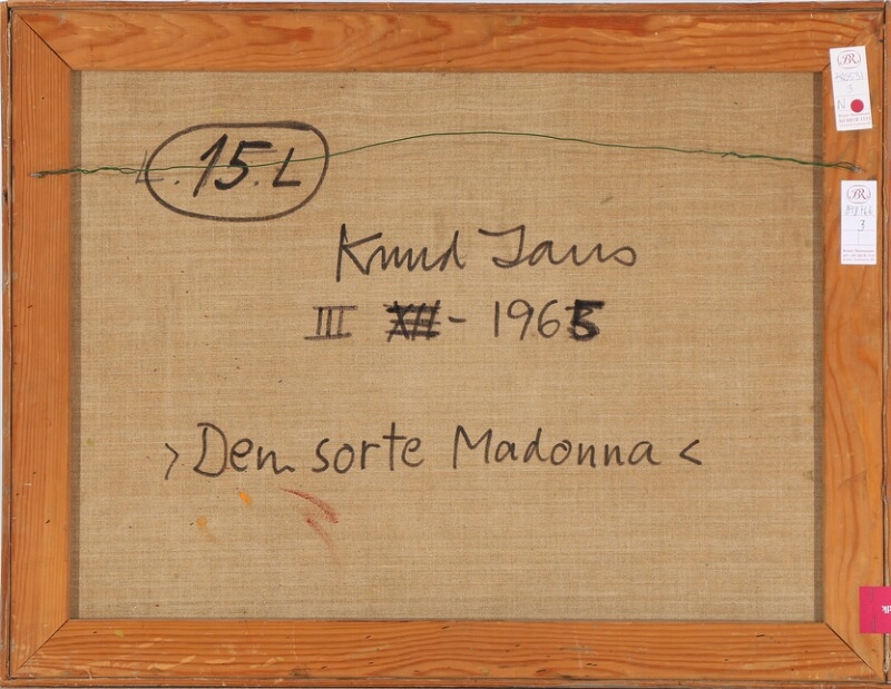 Knud Henning Jans | “Den sorte madonna” (1965) | MutualArt
