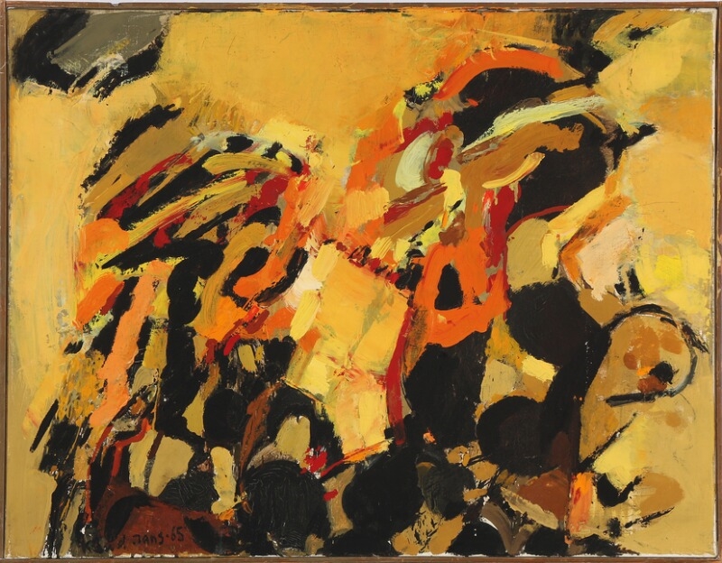 Knud Henning Jans | “Den sorte madonna” (1965) | MutualArt