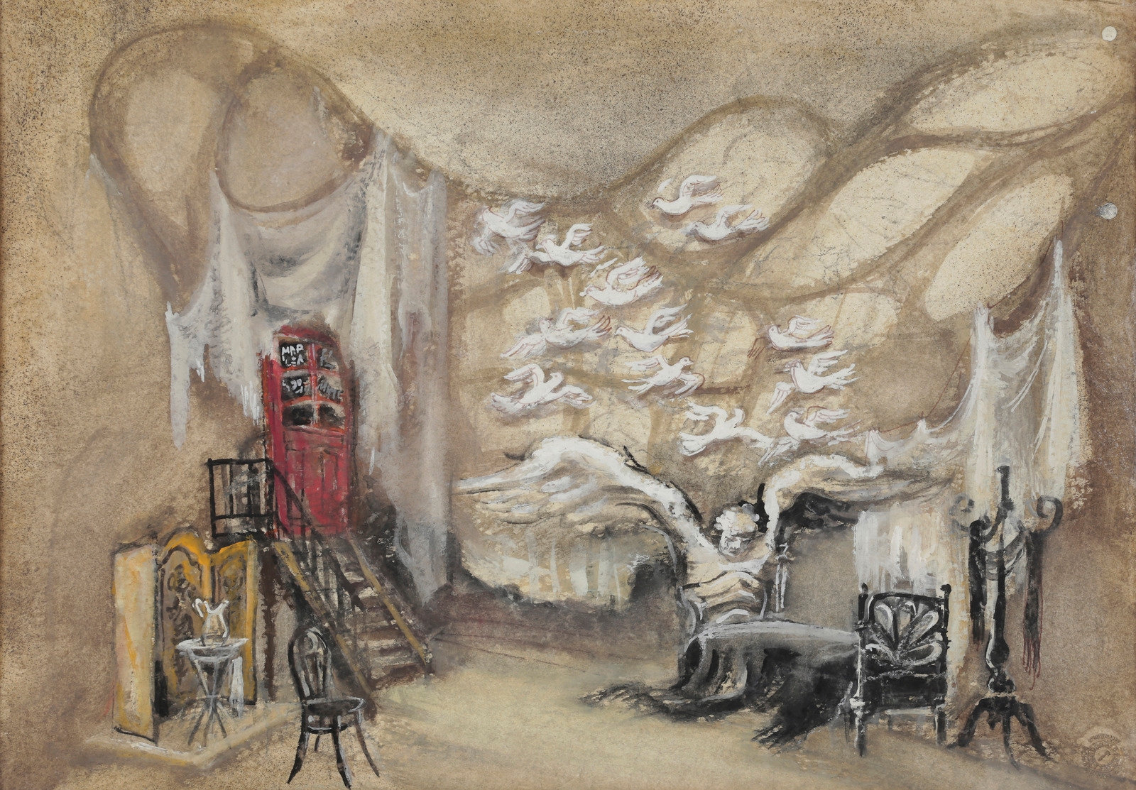 Per Krohg | Atelierinteriør | MutualArt