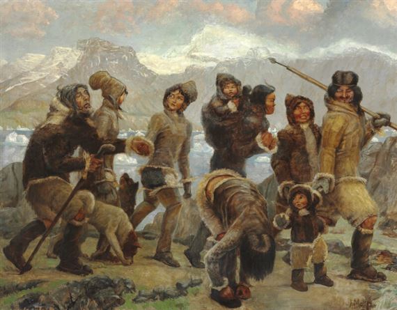 Harald Moltke | Inuits on the move (1903 - 1945) | MutualArt