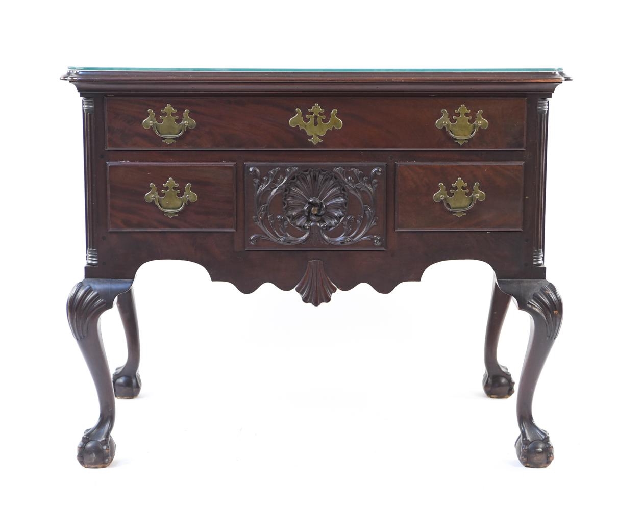 Nathan Margolis | ANTIQUE CHIPPENDALE STYLE LOWBOY (1964) | MutualArt