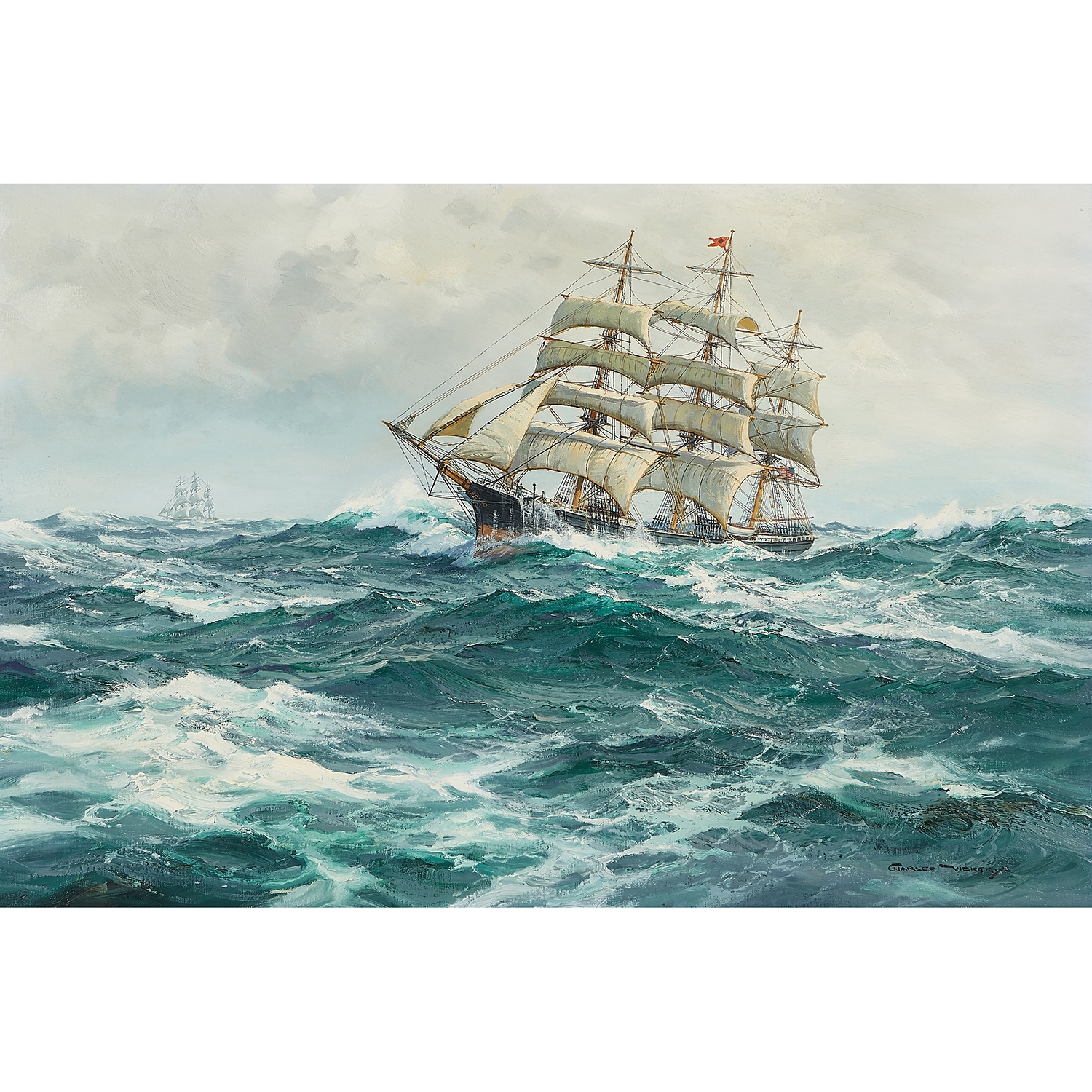 Charles Vickery | In the North Atlantic | MutualArt