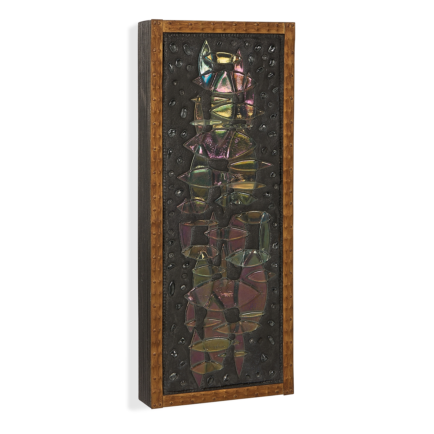 Michael & Frances Higgins | Nesa Glass Construction | MutualArt