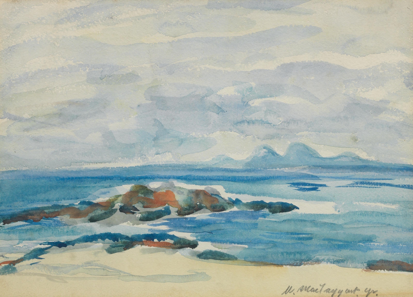 Sir William MacTaggart | The Paps of Jura | MutualArt