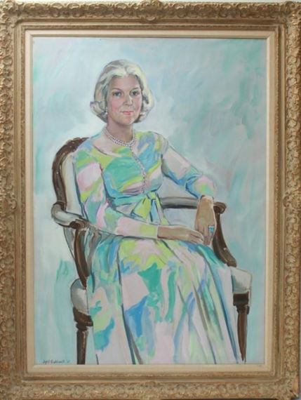 Sybil Goldsmith | Portrait of a seated woman (1969) | MutualArt