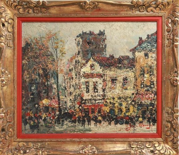 Jean Rémy | Parisian Street Scene | MutualArt