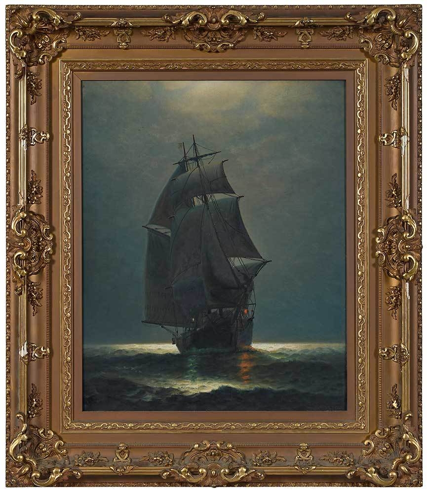 James Gale Tyler | Sunset Sail | MutualArt
