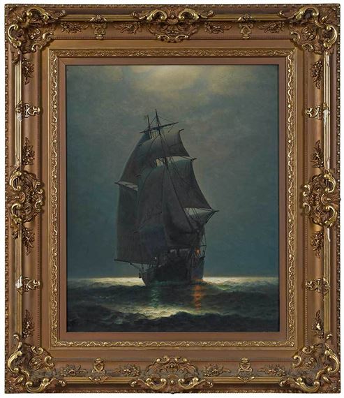 James Gale Tyler | Sunset Sail | MutualArt