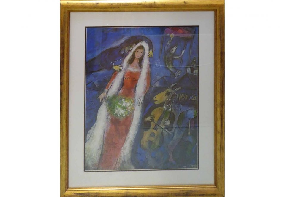 Marc Chagall | La Mariée (the Bride) | MutualArt