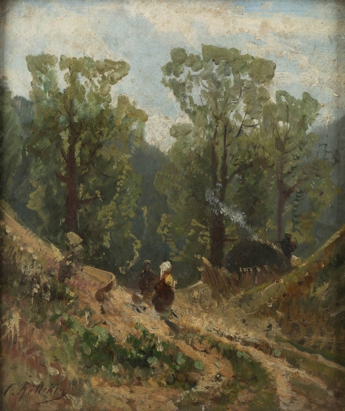 Carl Johann Friedrich Adolf Rötteken | By the forest | MutualArt
