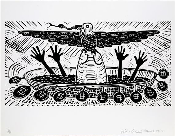 Richard Mock | Mexico Needs Special Help (1986) | MutualArt