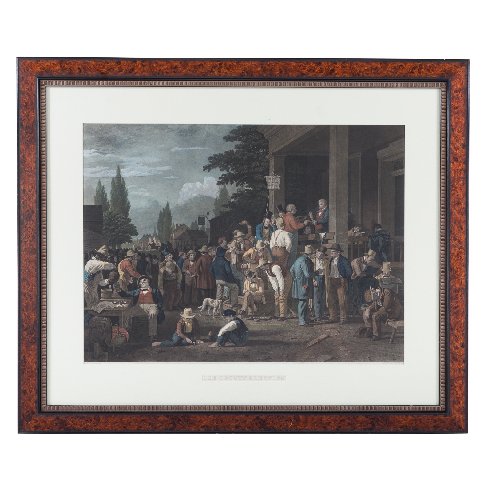 George Caleb Bingham | The County Election (1854) | MutualArt