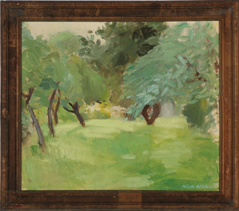 Niels Nielsen | Landscape (1949) | MutualArt