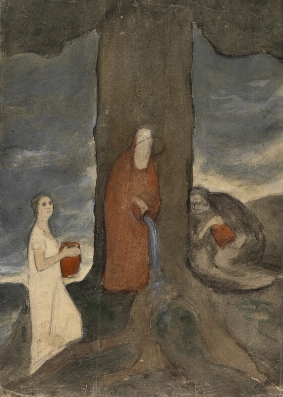 Karl Oscar Isakson | Religious scene (1899) | MutualArt