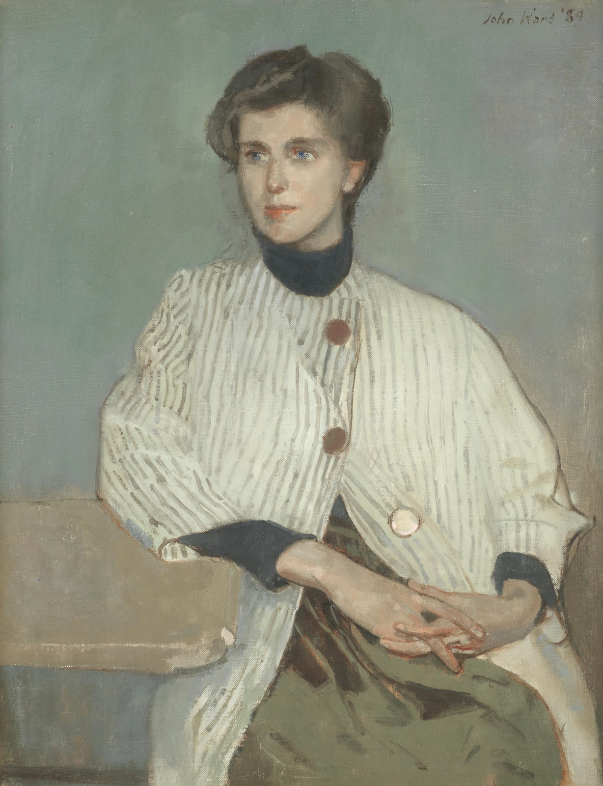 John Stanton Ward | Portrait of a lady (1989) | MutualArt
