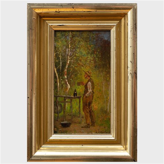 Alfred Cornelius Howland | Camp Guide at Stoddart Point | MutualArt