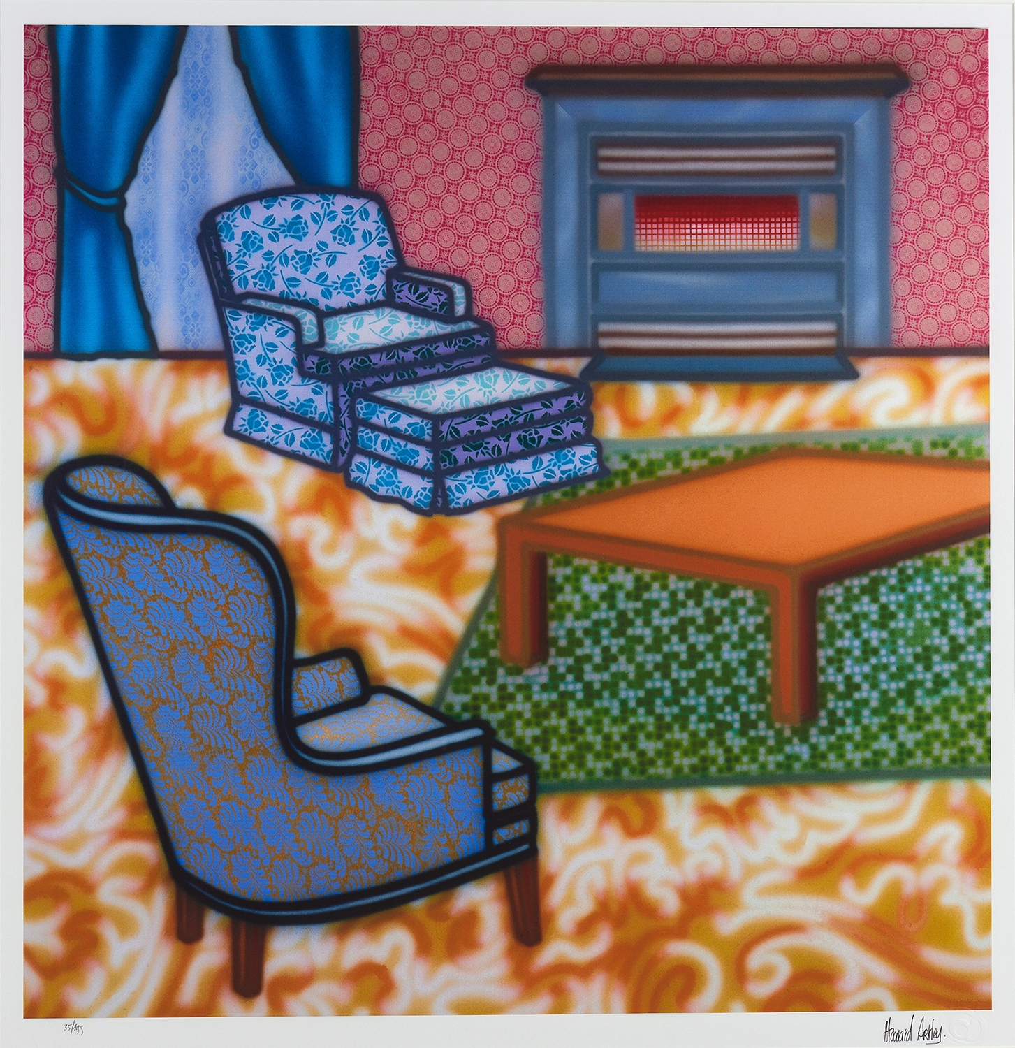 Howard Arkley | Deluxe Setting (1992) | MutualArt