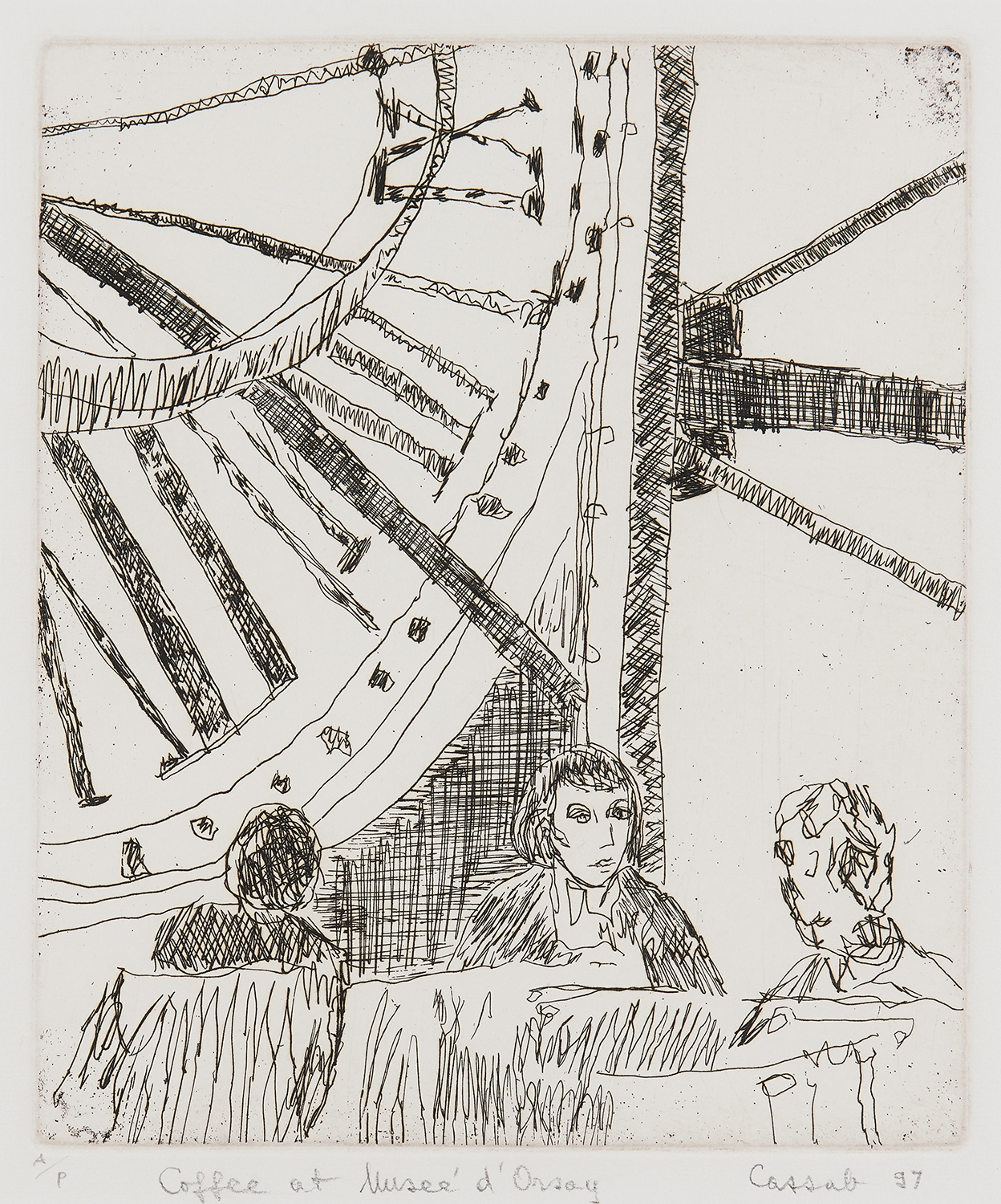 Judy Cassab | The Embrace (1994) | MutualArt