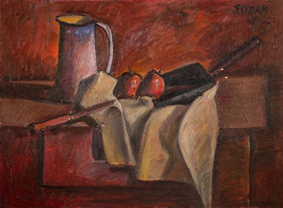 Juan Storm | NATURALEZA MUERTA CON MANZANAS (1995) | MutualArt