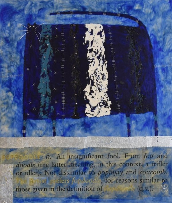 Govinder Nazran | 'Fopdoodle', a study of a cat, with dictionary ...