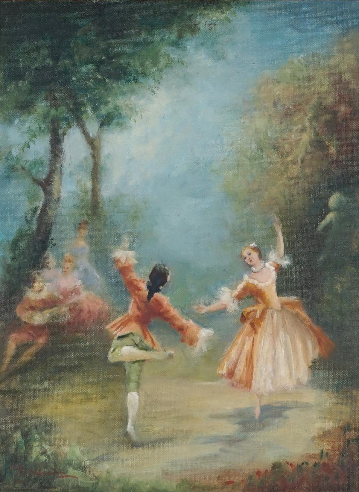 Carlotta Edwards | ballet scene (1953) | MutualArt