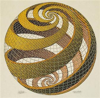 Maurits Cornelis Escher | Mobius Strip II (1963) | MutualArt