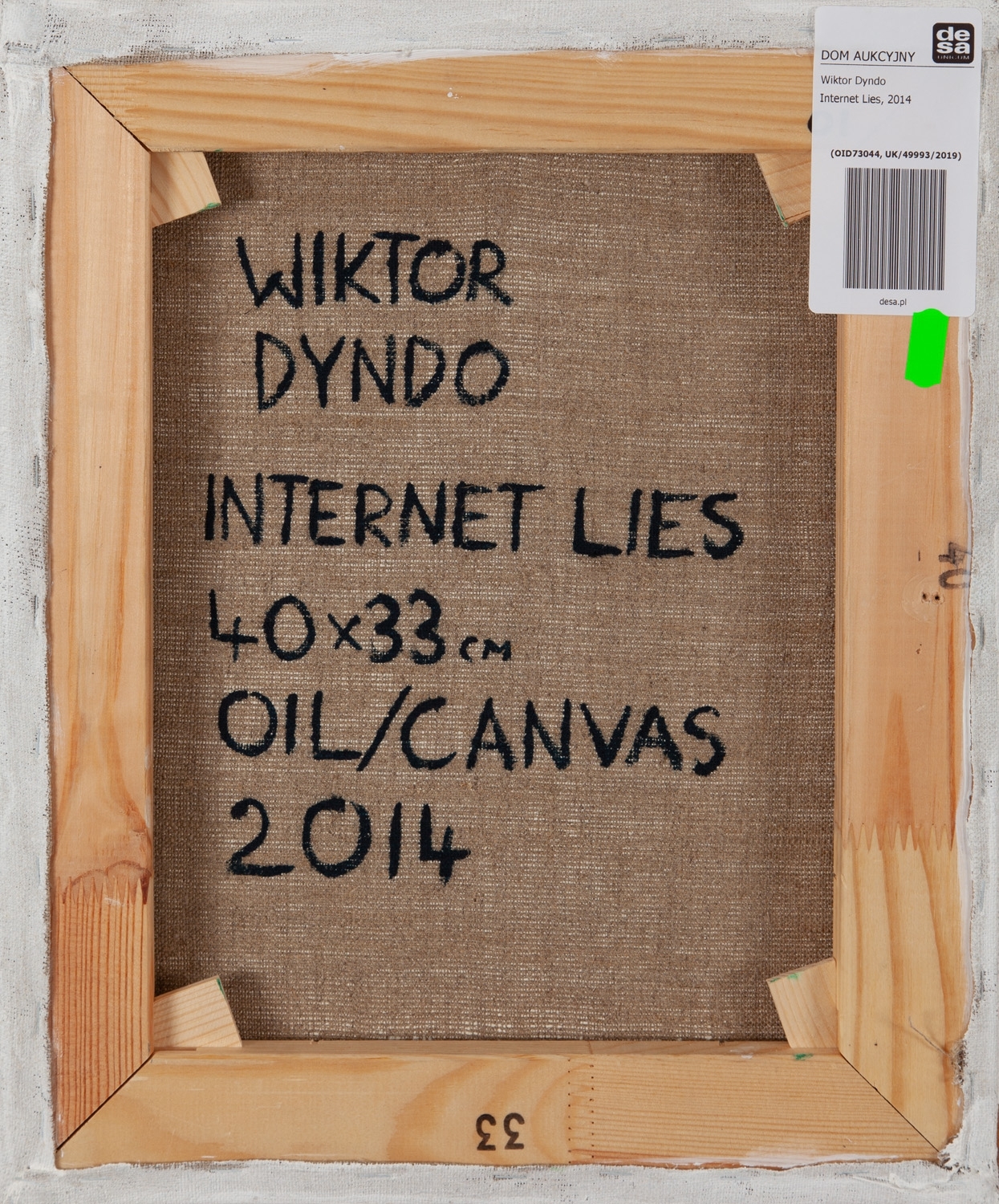 Wiktor Dyndo | Internet Lies (2014) | MutualArt
