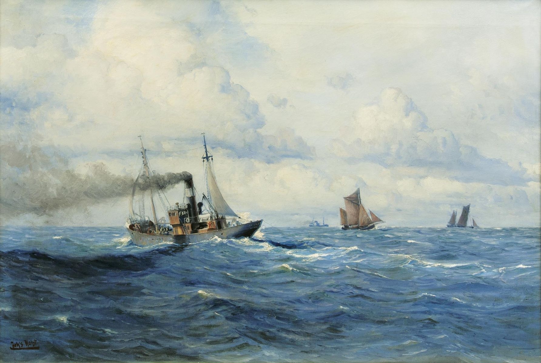 Johannes Holst | THE METEOR FROM ALTONA | MutualArt