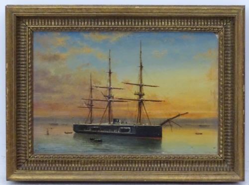 Arthur Wellington Fowles | HMS Captain (1870) | MutualArt